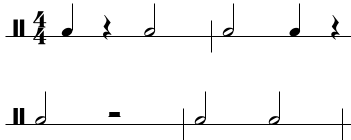 Lecture de rythmes à imprimer en PDF