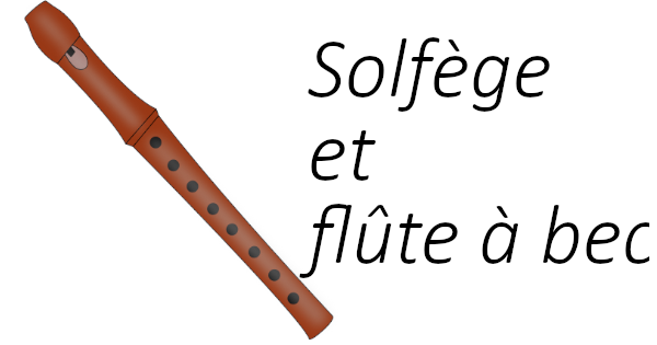 Solfège et flûte à bec